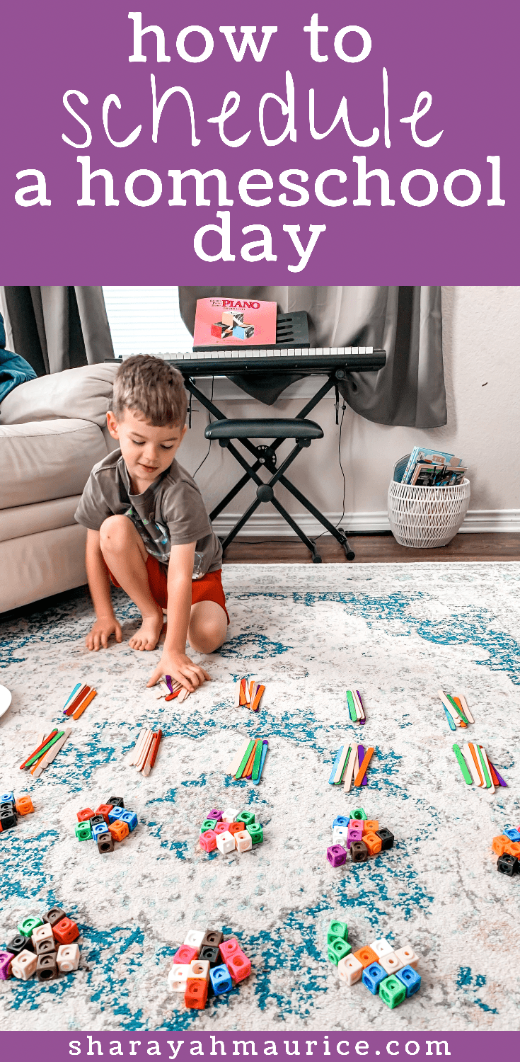 How to Schedule a Homeschool Day - The Sharayah Maurice Blog