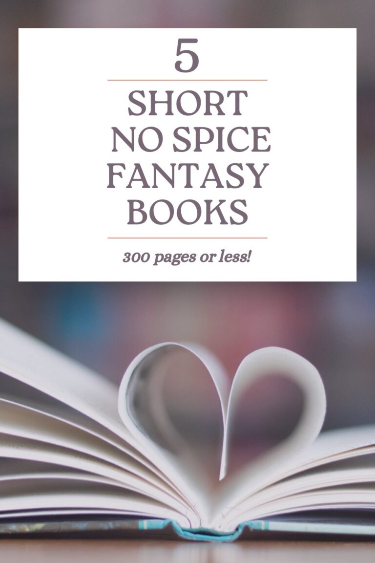 5 Short No Spice Fantasy Books to Get Started Reading - The Sharayah ...